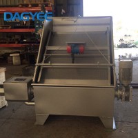 Quality ISO High Separation Efficiency MBR Sieve Bend Screen for sale