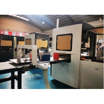 Quality Separate Lids Packaging Box Making Machine With Speed 15-35pcs Per Minute And for sale