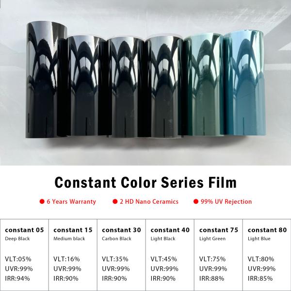Quality Heat Resistance Car Heat Rejection Film Skin Friendly Sand Proof Carbon Black for sale