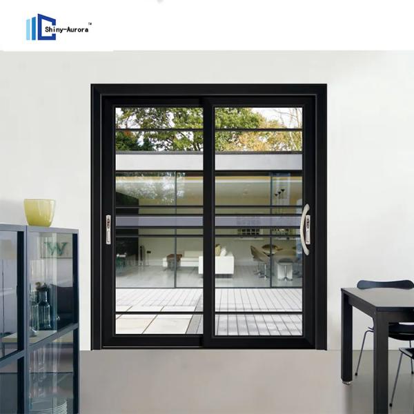 Quality Panorama Aluminium Sliding Doors , Narrow Thin Office Partition Door for sale