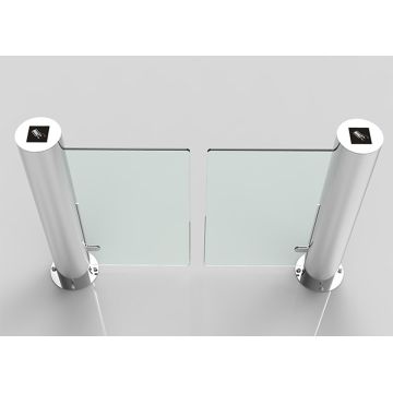 Quality Integrated Channel Swing Gate Anti Collision TCP IP Handicapped 200W for sale
