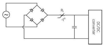 Typical power supply circuit