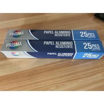 Silver Food Wrapping Foil , Chocolate Wrapping Paper Aluminum Foil Paper