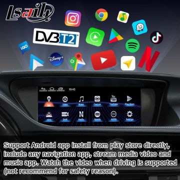 Quality ES300h ES250 ES350 Lexus Android Screen upgrade Carplay Android Auto Dash Cam 10 for sale