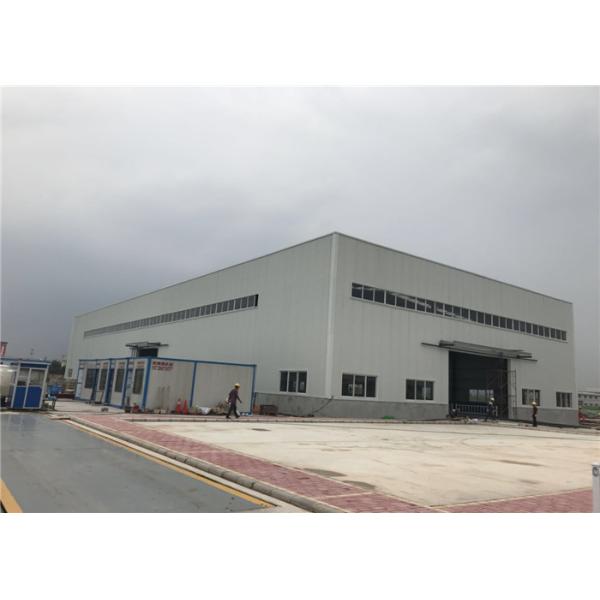 Quality Fashionable Steel Warehouse Structure / Prefabricated Metal Buildings Heat for sale