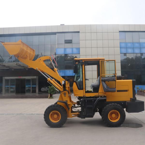 Quality Multifunction Small Wheel Loader Machine 42Kw Diesel With Isuzu Axle for sale