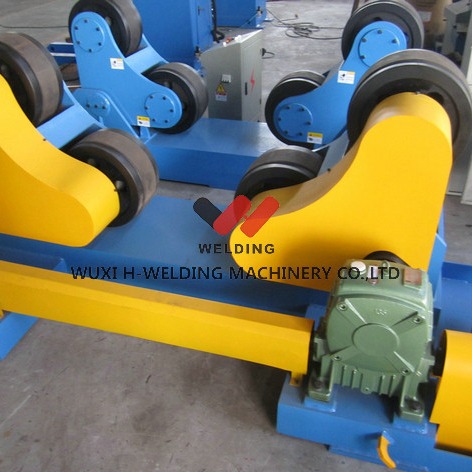 Quality PU Steel Roller Self Aligned Rotator 100 T Welding Turning Roller Equipment for sale