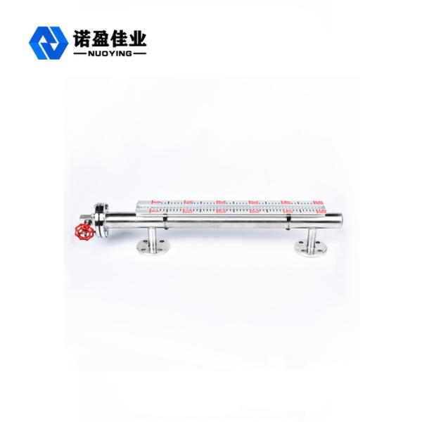 Quality Industrial Glass Magnetic Level Meter 0.5% Accuracy 12VDC for sale