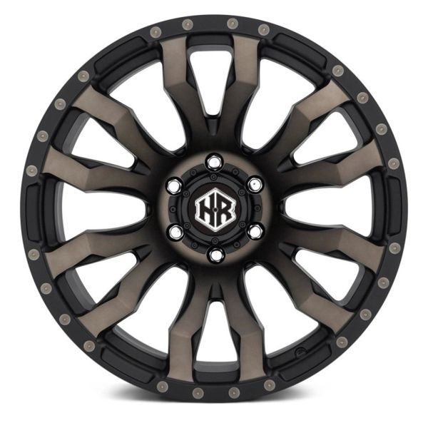 Quality Fuel off road wheels BLITZ design black rims for sale