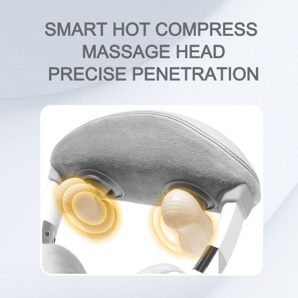 Quality 2000mA Charging Current Deep Kneading Massage Portable Neck Massager Customize for sale