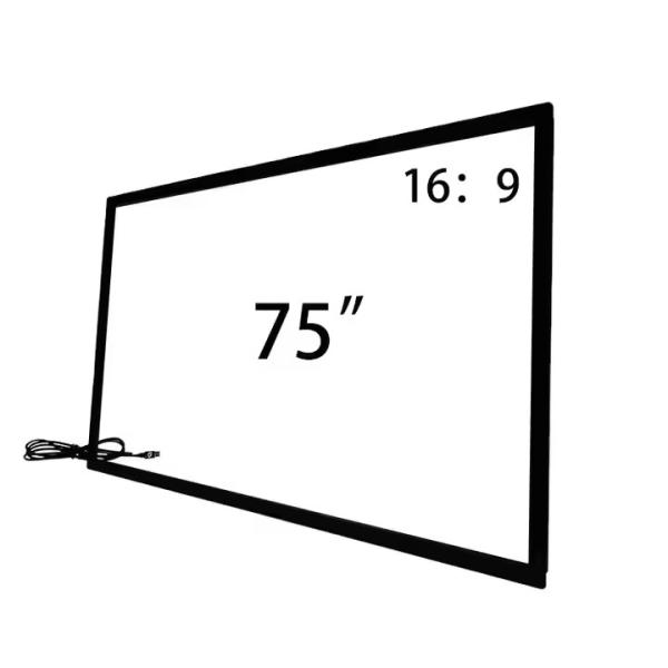 Quality Customized Touch Frame 19-200 Inch 20 Touch Points For Indoor Video Wall Smart for sale