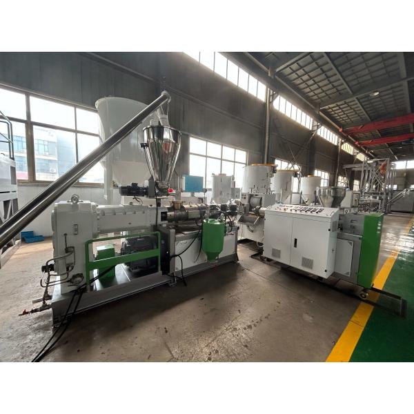 Quality Double Layer WPC Profile Extrusion Line High Capacity 37KW for sale