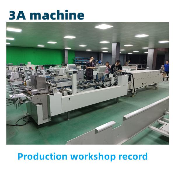 Quality Automatic Pneumatic CQT-800WK-2 Corrugated Paper Box Folder Gluer Machine for for sale