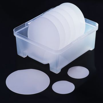 Quality Visible Natural Inclusions Sapphire Template Substrate DSP / SSP Polishing 100um for sale