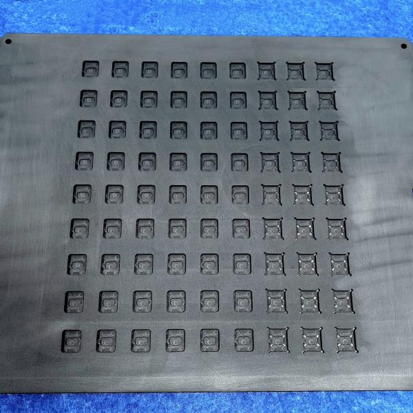 Quality 6 Microns Isostatic Semiconductor Graphite Block Low Expansion 125 MPa for sale