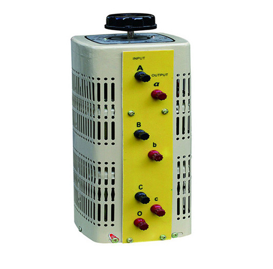 Quality 10KVA Laboratory Three Phase Voltage Regulator Single 220V/110V AC for sale