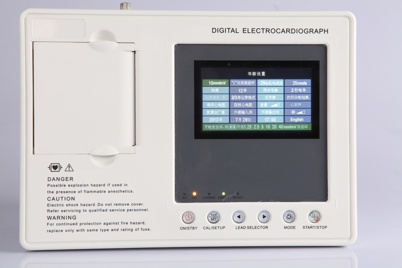 ecg machine high quality medical ecg machine 12 Lead 3 Channel mobile portable ECG machine