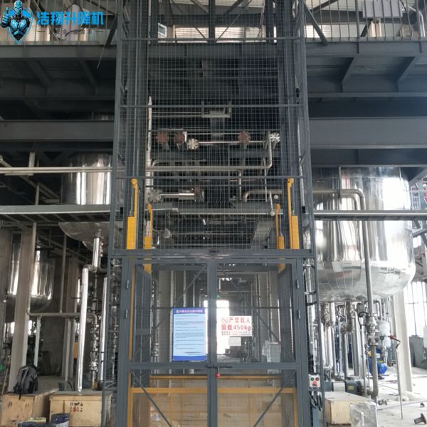 Quality Custom Made Hydraulic Mezzanine Cargo Lift Freight Elevator Warehouse Guide Rail Cargo Lift for sale