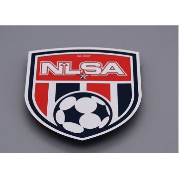 Quality 1.0mm Custom Heat Transfer Printing Label With 3 Colours Silicone Logo for sale