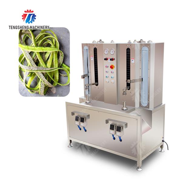 Quality Melon and fruit double-head with single cutter peeling machine papaya chieh-qua for sale