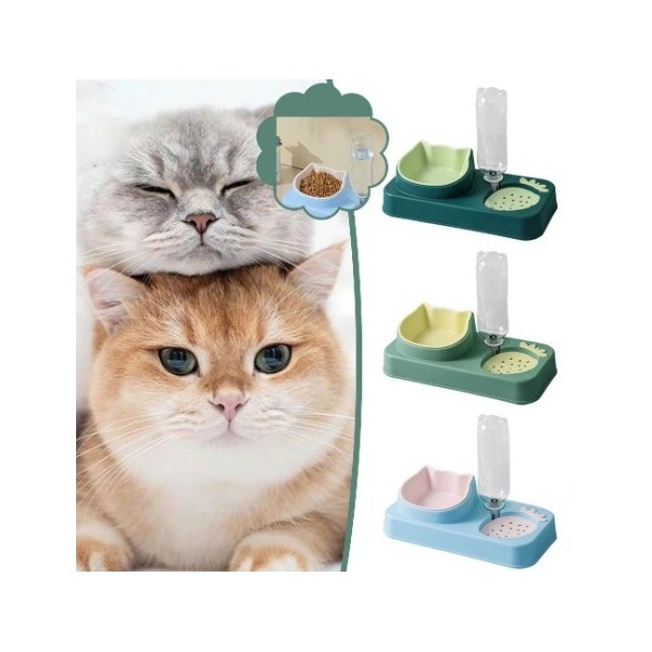 Quality Pet Dog Cat Drink Water Bottle NO Time Setting For Cat Food Bowls And Water Dispenser for sale