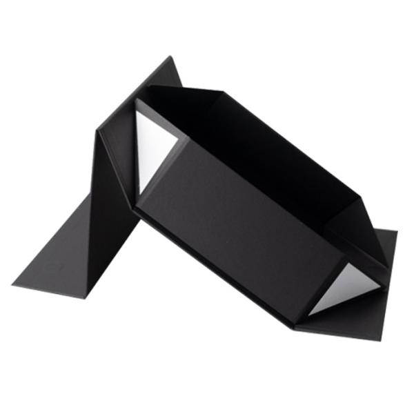 Quality Flat Folding Gift Box With Magnetic Lid 4C UV Lamination Embossing Stamping for sale