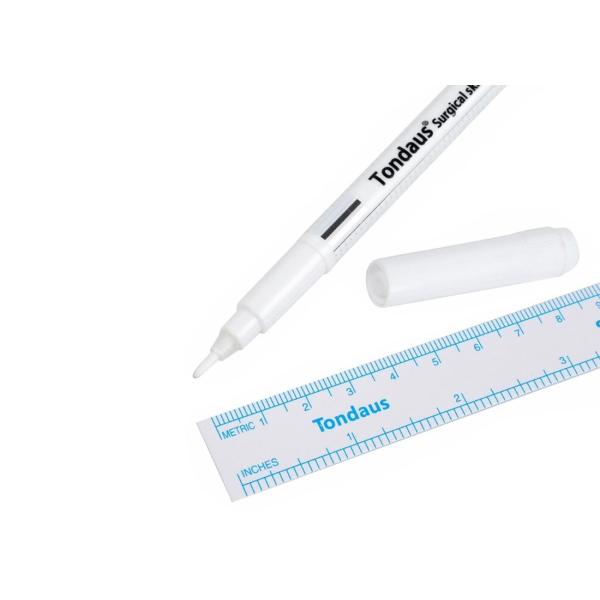 Quality White Waterproof Plastic Ink Surgical Marker For Tattoo Permanent Makeup Pen for sale