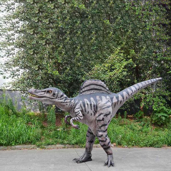 Quality Realistic Dino Suit 3-4m Human Control Steel Frame Silicone Rubber for sale