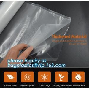 Quality Embossing Resealable Vacuum Food Bags For Household Eco- friendly Texture Vacuum for sale
