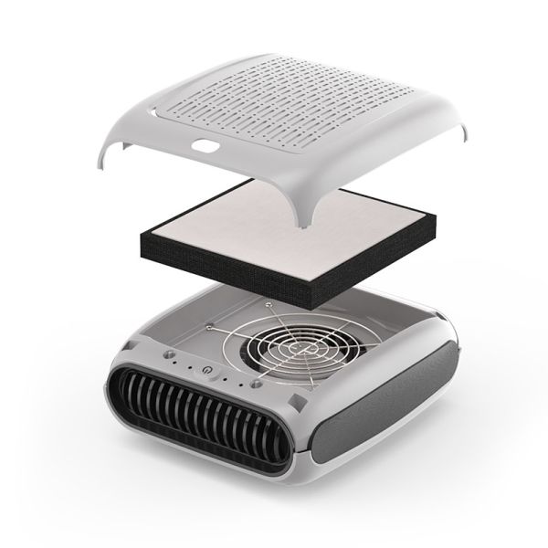 Quality 5W Small Room Desktop Air Purifier 800 Sq Ft Battery Powered Custom for sale