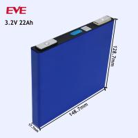 Quality EVE 22ah LF22K 20C High Discharge Rate Prismatic Lithium Lifepo4 Battery 4 Packs for sale