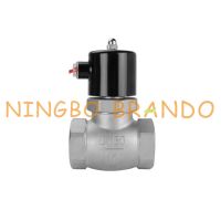 Quality Uni-D Type US Series 2'' High Temperature Piston Pilot Steam Stainless Steel Solenoid Valve AC220V DC24V for sale