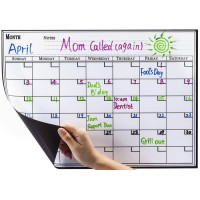 Quality Stain Resistant Surface Dry Erase Magnetic Fridge Calendar Magnetic Grocery List for sale