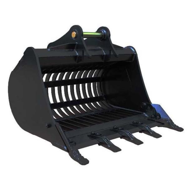 Quality 20ton Yellow/Black Wheel Backhoe Loader Excavator Spare Parts Casting Bucket for for sale
