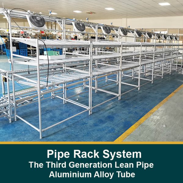 Quality Aluminium Alloy Tube Pipe Rack System for sale