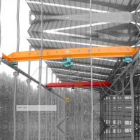 Quality Suspension 0.5 Ton electric single girder overhead travelling crane for sale