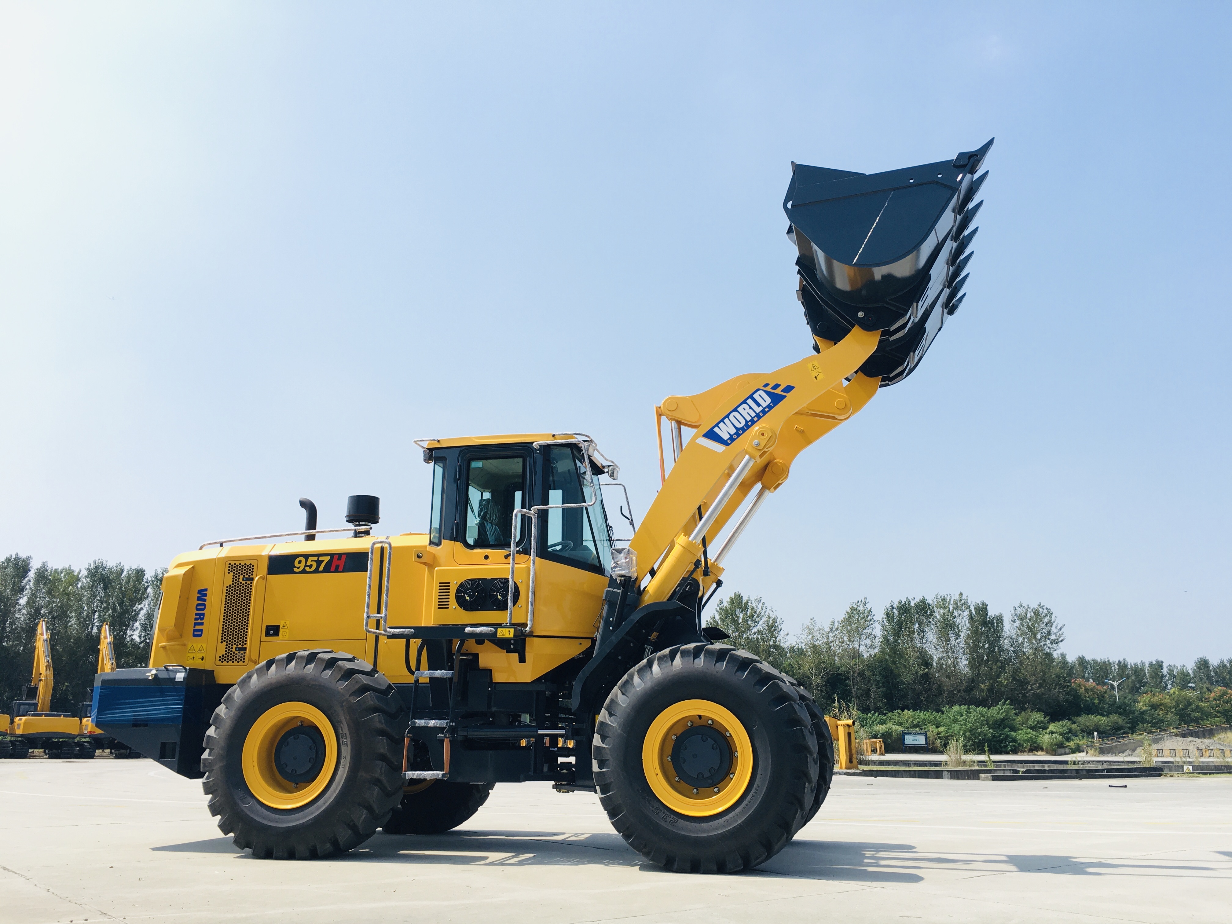 Payloader Articulating Front End Wheel Loader Front End Loader With 3m ...
