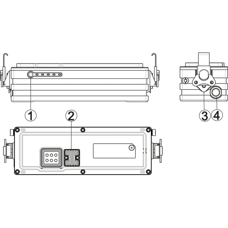 Vehicle or Backpack Use Narrowband Portable Base Station Mesh Radio