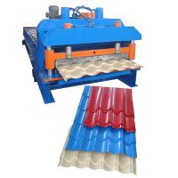 Quality Glaze Tile Molding Ppgi High Speed Roll Forming Machine 380v for sale
