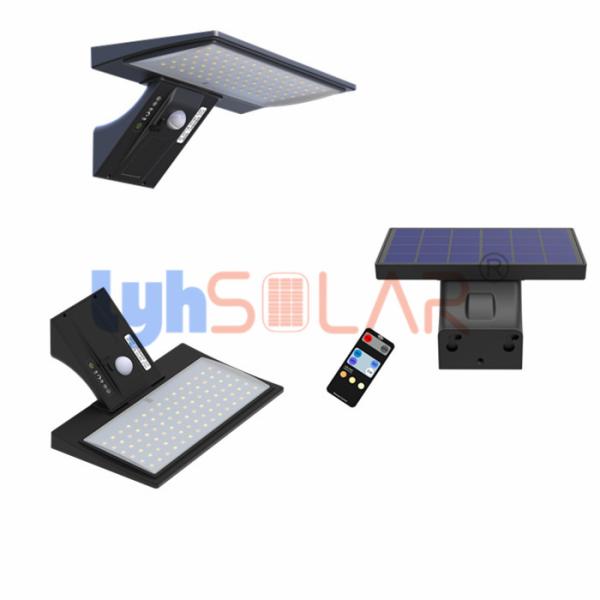 Quality IP65 Waterproof Wall Mounted Solar Security Lights With Motion Sensor Total for sale