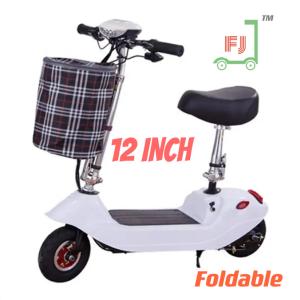 Quality FERRARJ.COM FJ-A2 12INCH ADULT FOLDABLE ELECTRIC SCOOTERS CHINA OEM SUPPLIER E for sale
