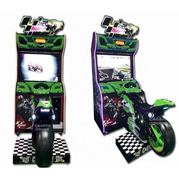 Quality Coin Operated GP Motorcycle Game Machine Dynamic Designing Comfortable for sale