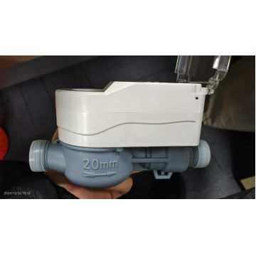 Quality Prepaid Water Meter LoRa Wan STS Standard Class B Accuracy Plastic Body IP67 for sale