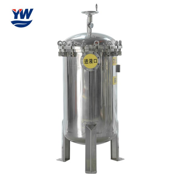 Quality High Flow 304ss Industrial Liquid Bag Filter Housing Water Treatment for sale