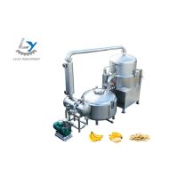 Quality Vegetables / Fruits Automatic Chips Frying Machine , Low Temperature Vacuum for sale