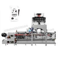 Quality Accurate Positioning Stand Up Pouch Packing Machine 80 Bags/Min Sauce Sachet for sale