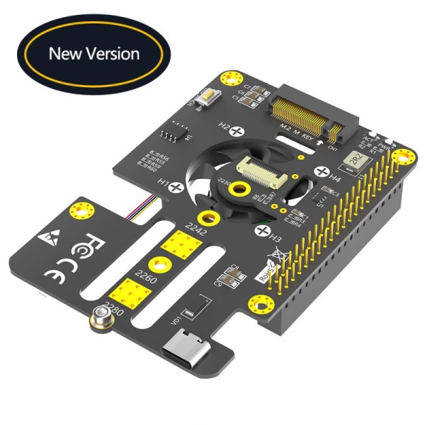 Quality Gen2 Raspberry Pi M 2 Adapter NVMe To PCIe PCI E Raspberry Ssd Adapter 3 In 1 for sale