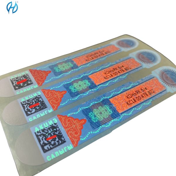 Quality Roll/Sheet Packing Holographic Security Stickers - Customization Available for sale