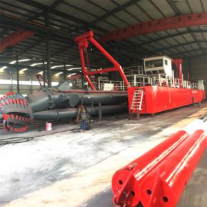 Quality 22 Inch River Dredging Mud Clay Pumping Cutting Suction Dredger Diesel Engine Or for sale