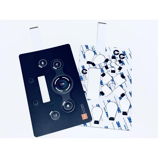 Quality High Effective LED Flexibility Membrane Panel Switch With 3M Rear Adhesive for sale